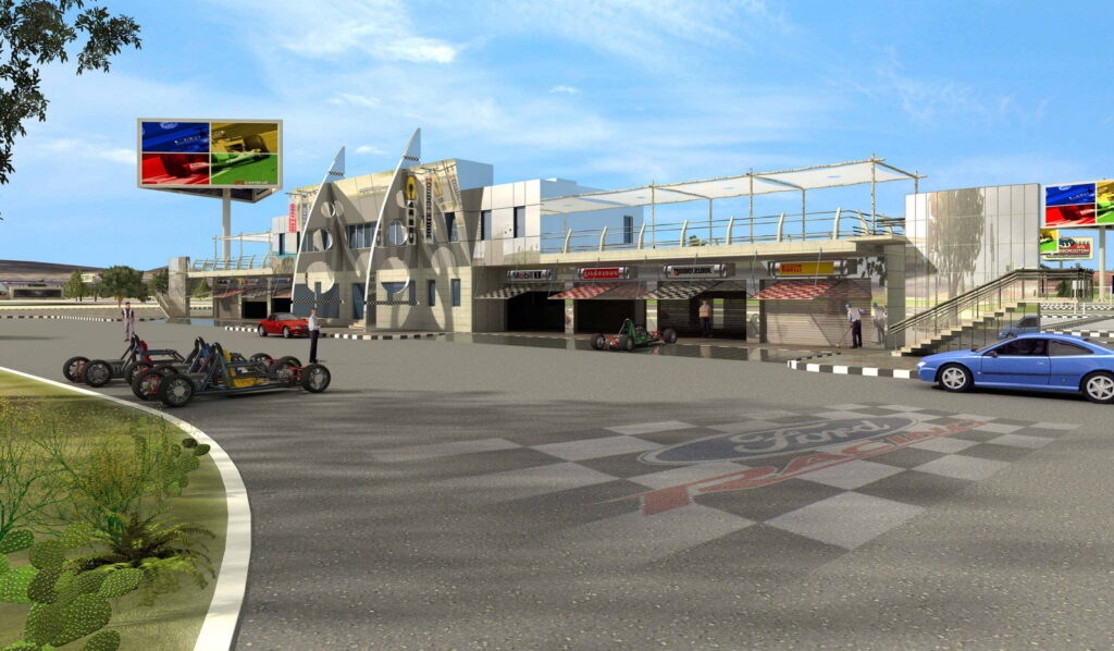 Reem Auto Club Experience F1 Race Circuit – Norm Architects